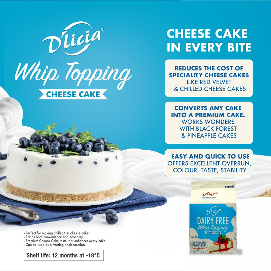 D'lecta Dairyfree Cake Topping | Order Now