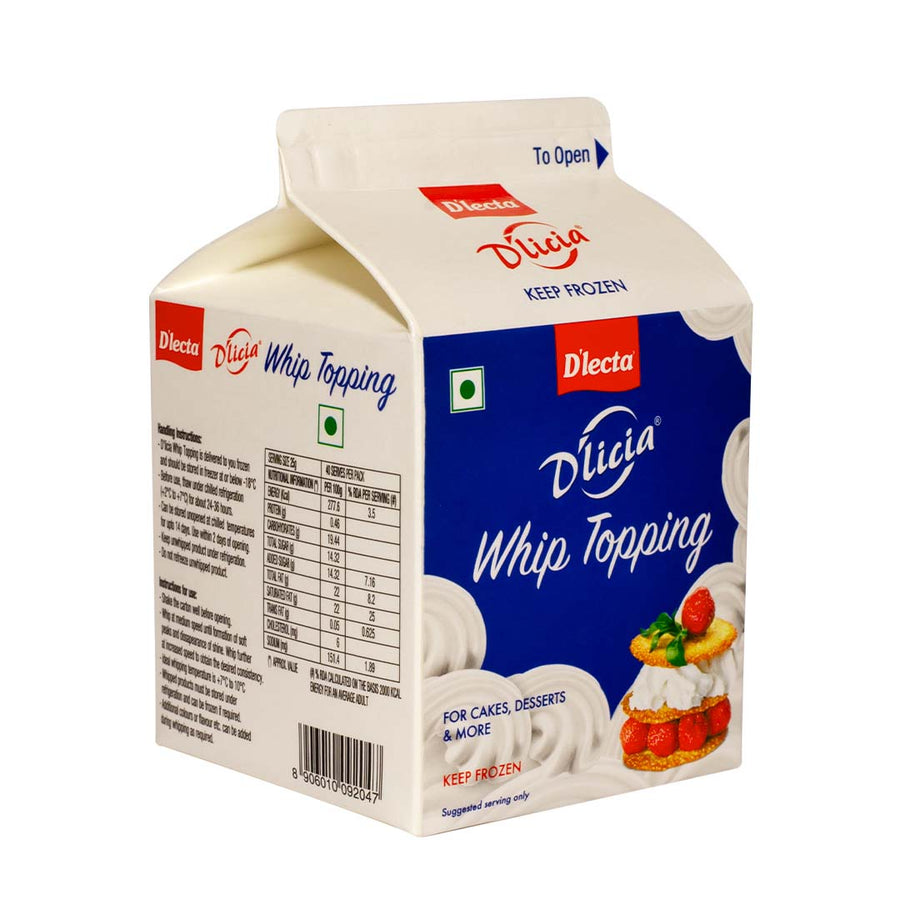 D'lecta Whip Topping - 1kg | Order Now