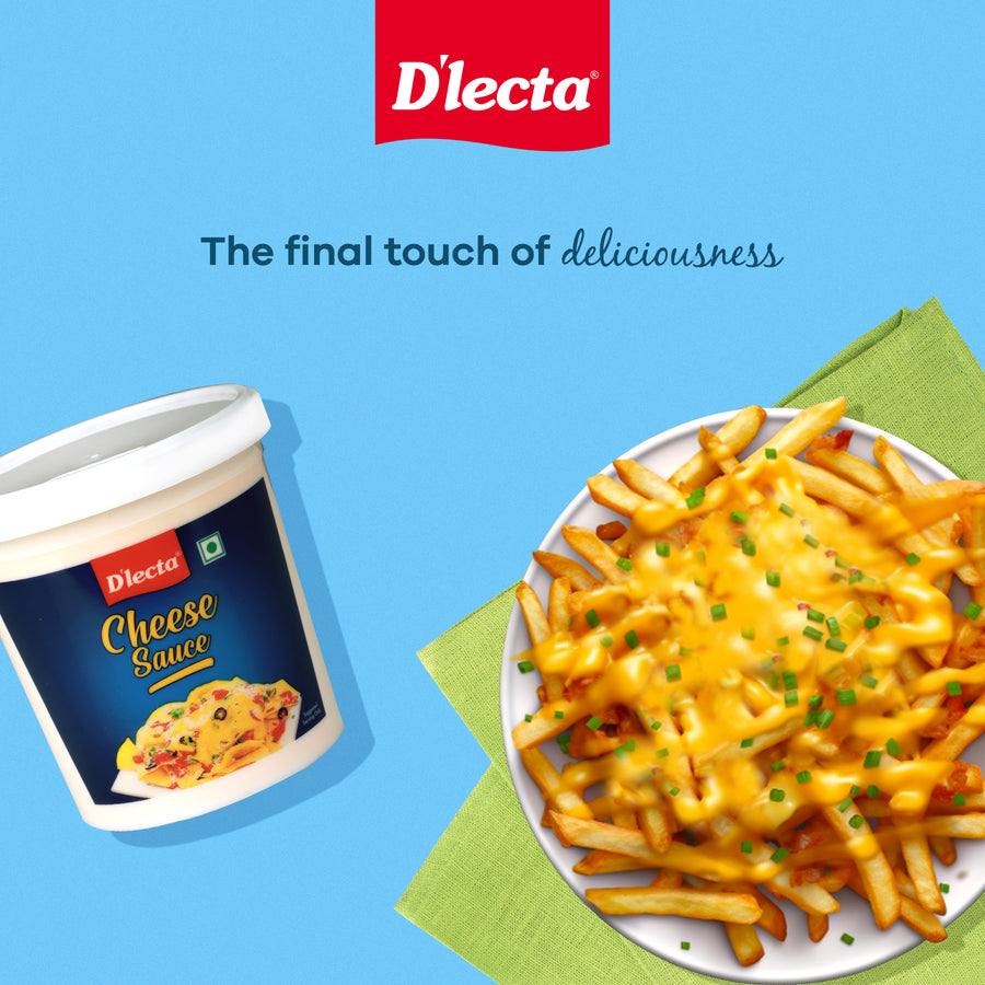 D'lecta Cheese Sauce 1kg - Buy Online