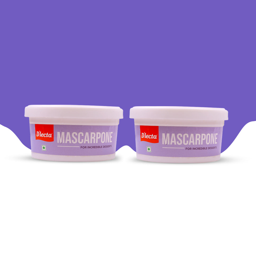 Mascarpone 400 G (Pack of 2) – D'lecta
