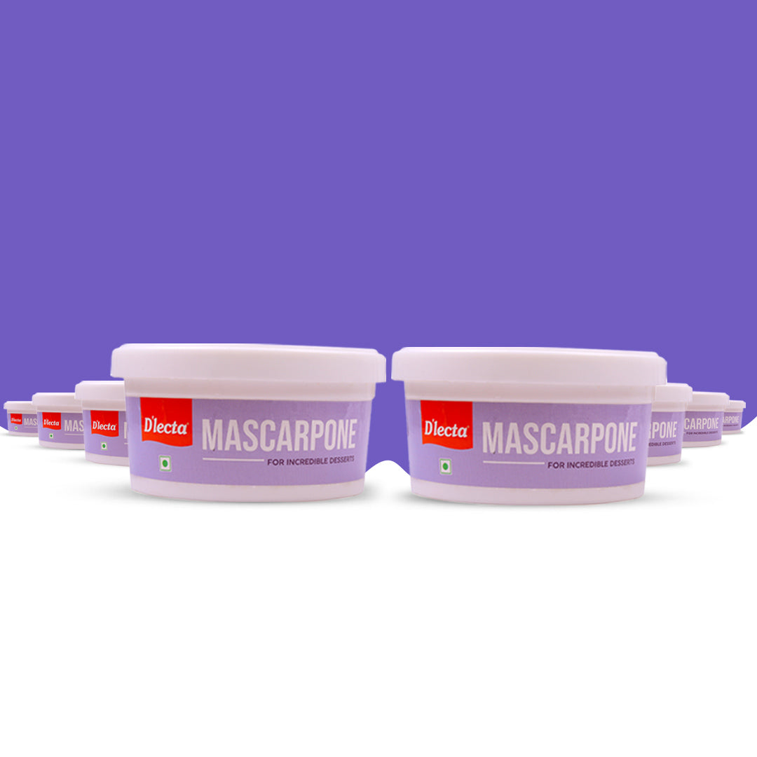 Mascarpone 400 G (Pack of 8) – D'lecta